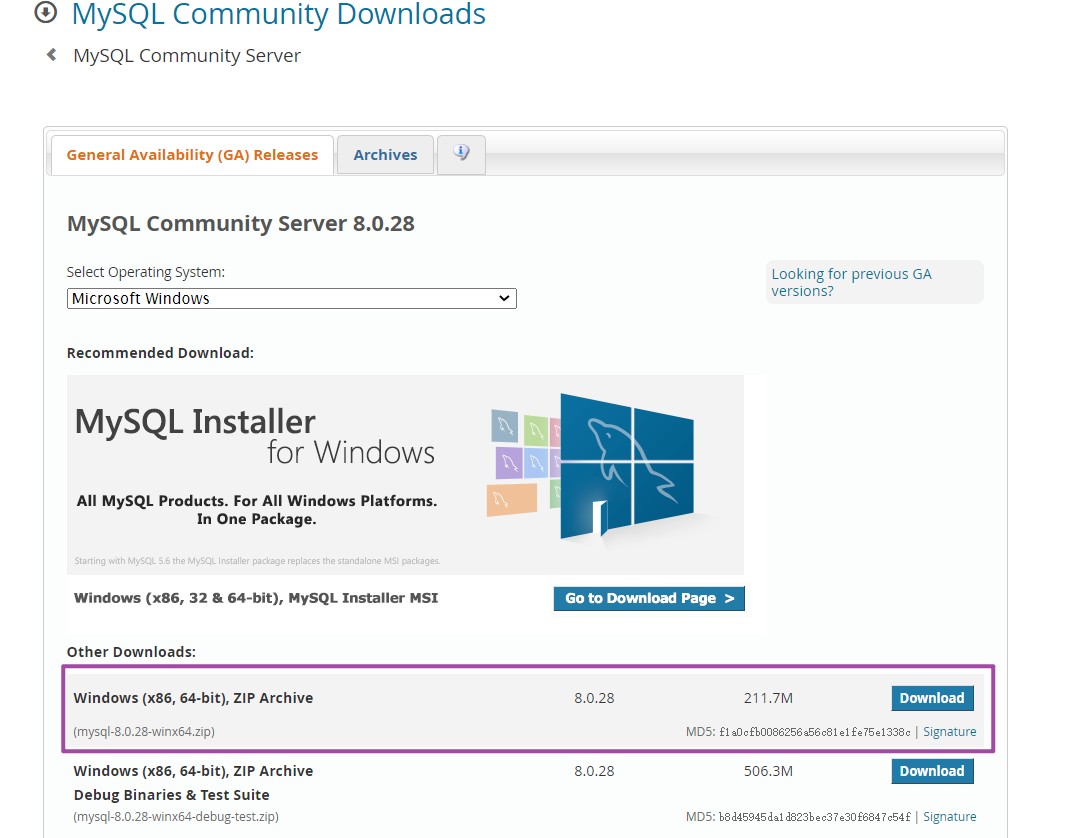 MySQL8 0 28安装教程全程参考MySQL官方文档 龙腾万里sky的博客