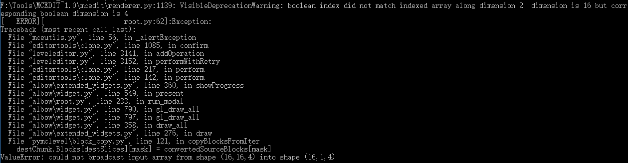 Import error · Issue #902 · Podshot/MCEdit-Unified · GitHub