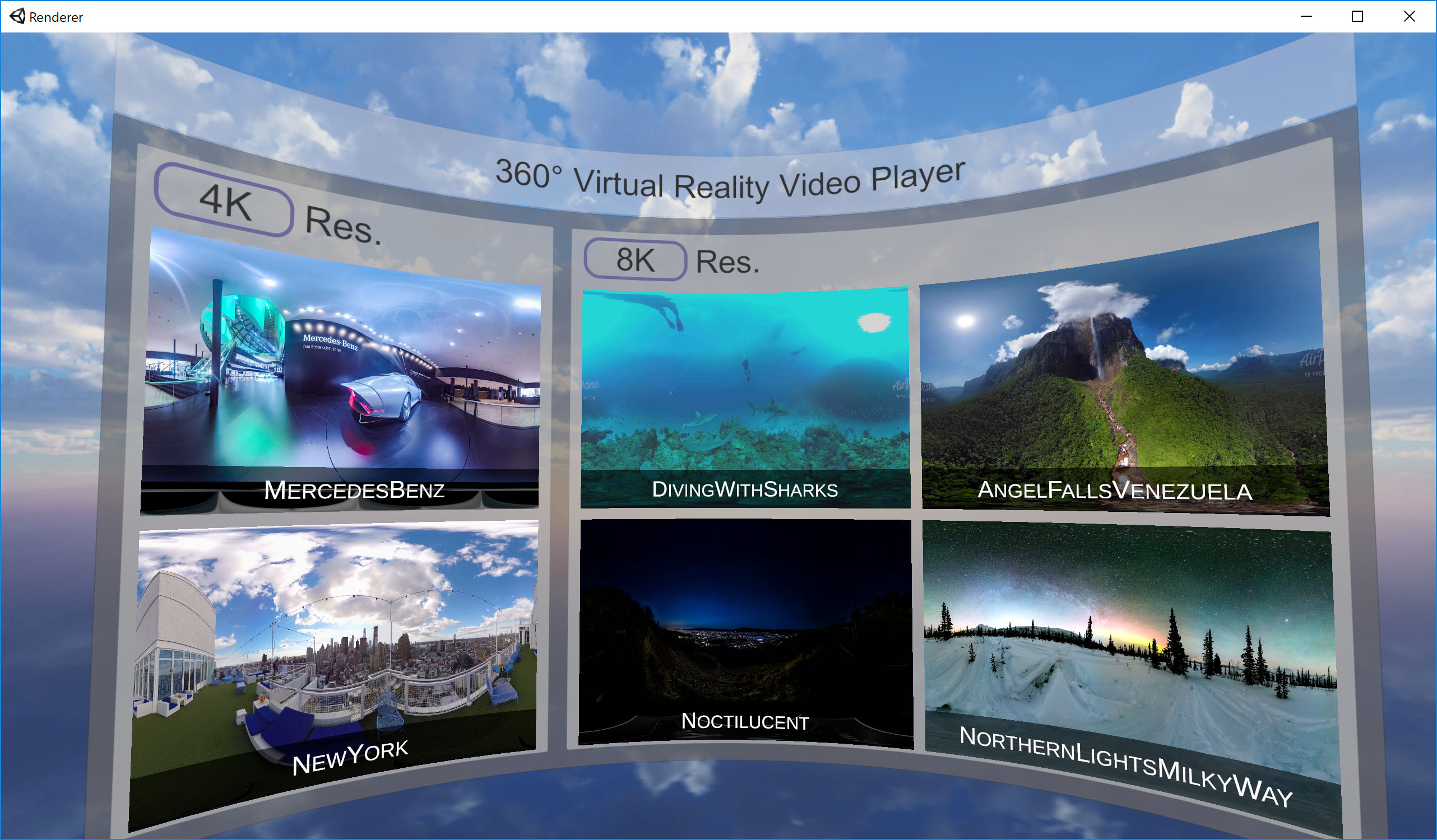 GitHub - metaplus/gallery360: 360° video player, supporting Virtual Reality