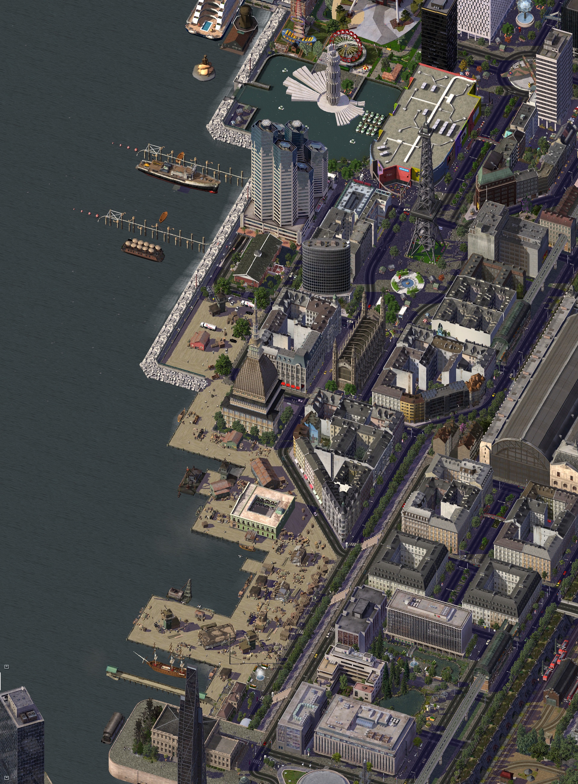 A Brief View of the Development of City of Eureka - Eureka! - Simtropolis