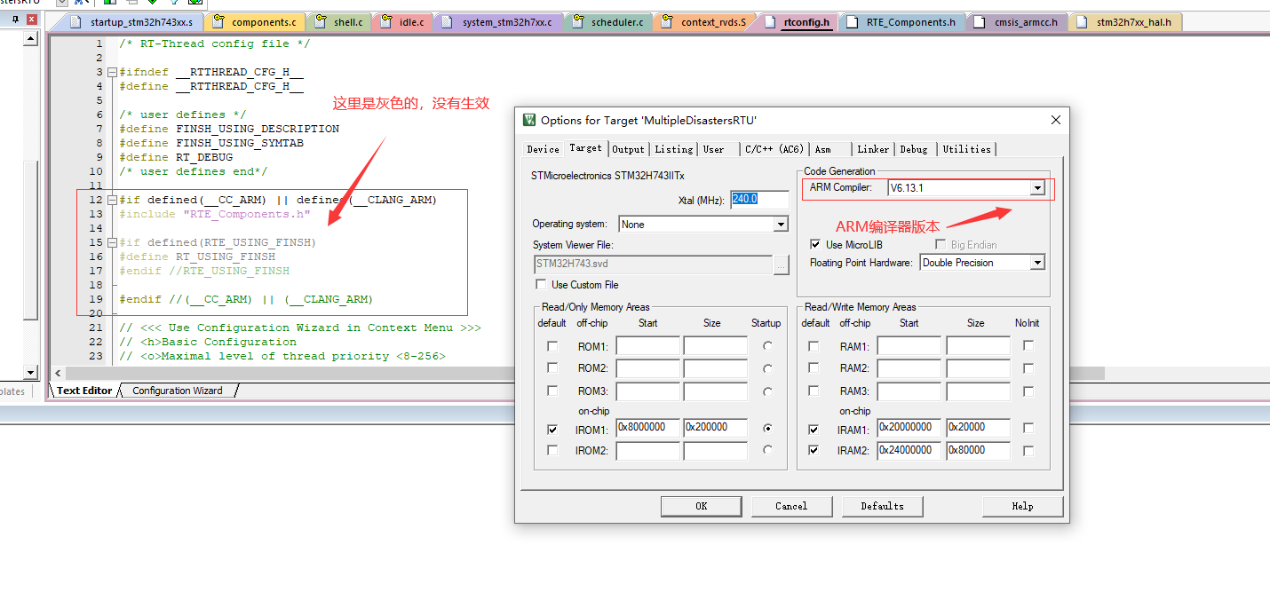 [FINSH]__CC_ARM宏定义在AC6下未定义 · Issue #3720 · RT-Thread/rt-thread · GitHub