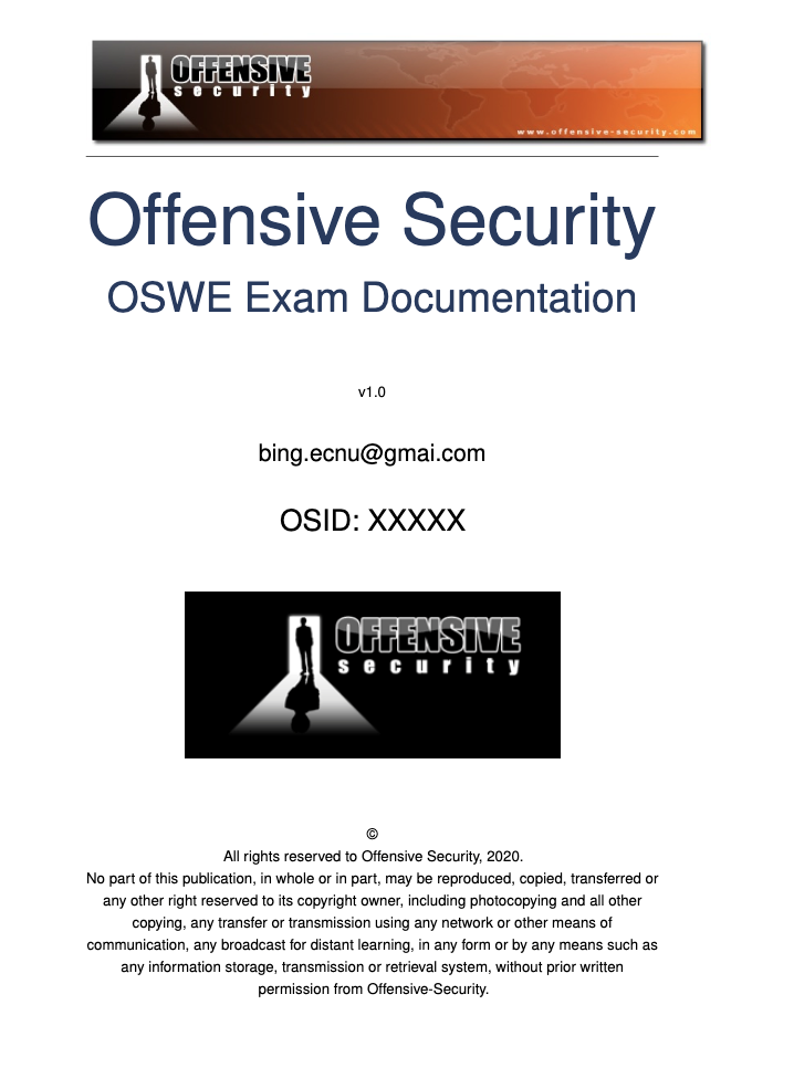 GitHub - madneal/oswe-report-template: The latex template of OSWE ...