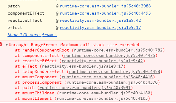 使用ConfigProvider组件引起Maximum call stack size exceeded · Issue #2887 · vueComponent/ant-design-vue ...