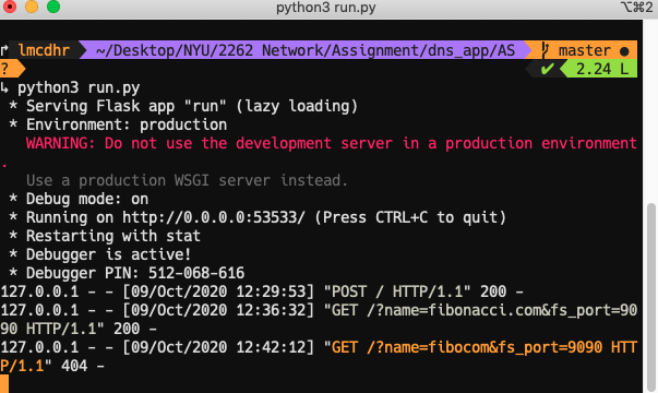 GitHub - lmcdhr/dns_app: NYU cs2262 network lab3 question 2 dns app