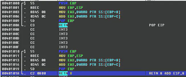 关于调用约定 cdecl、stdcall 和 fastcall 的区别 | 拾遗记