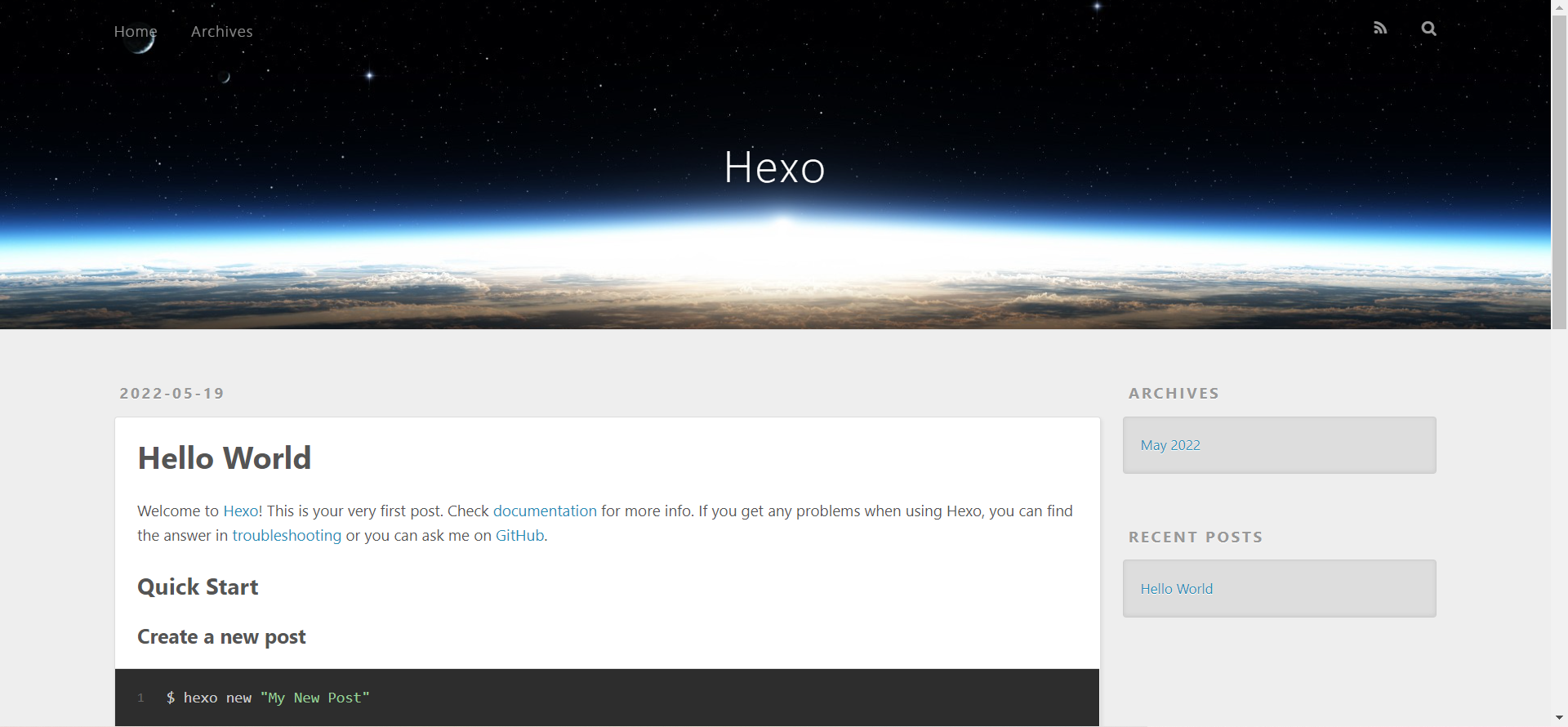 [工程] 如何快速上手 Hexo 博客 - 沉石鱼惊旋 的博客