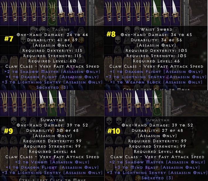 O Claws Claws Claws---bases For Ghosts And Hybrids - Topic - d2jsp