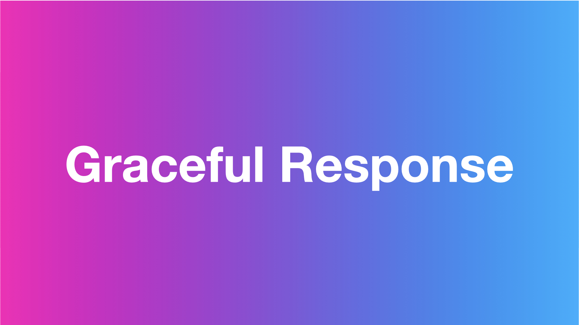 GitHub - feiniaojin/graceful-response: REST接口优雅响应处理器，为Sping Boot应用一站式提供统一返回值封装、异常处理、异常错误码等功能