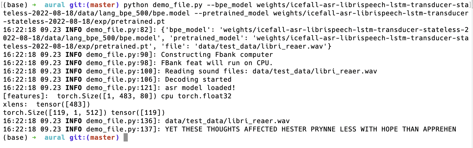 GitHub - lucasjinreal/aural: A Tiny Project For ASR model training and Deployment