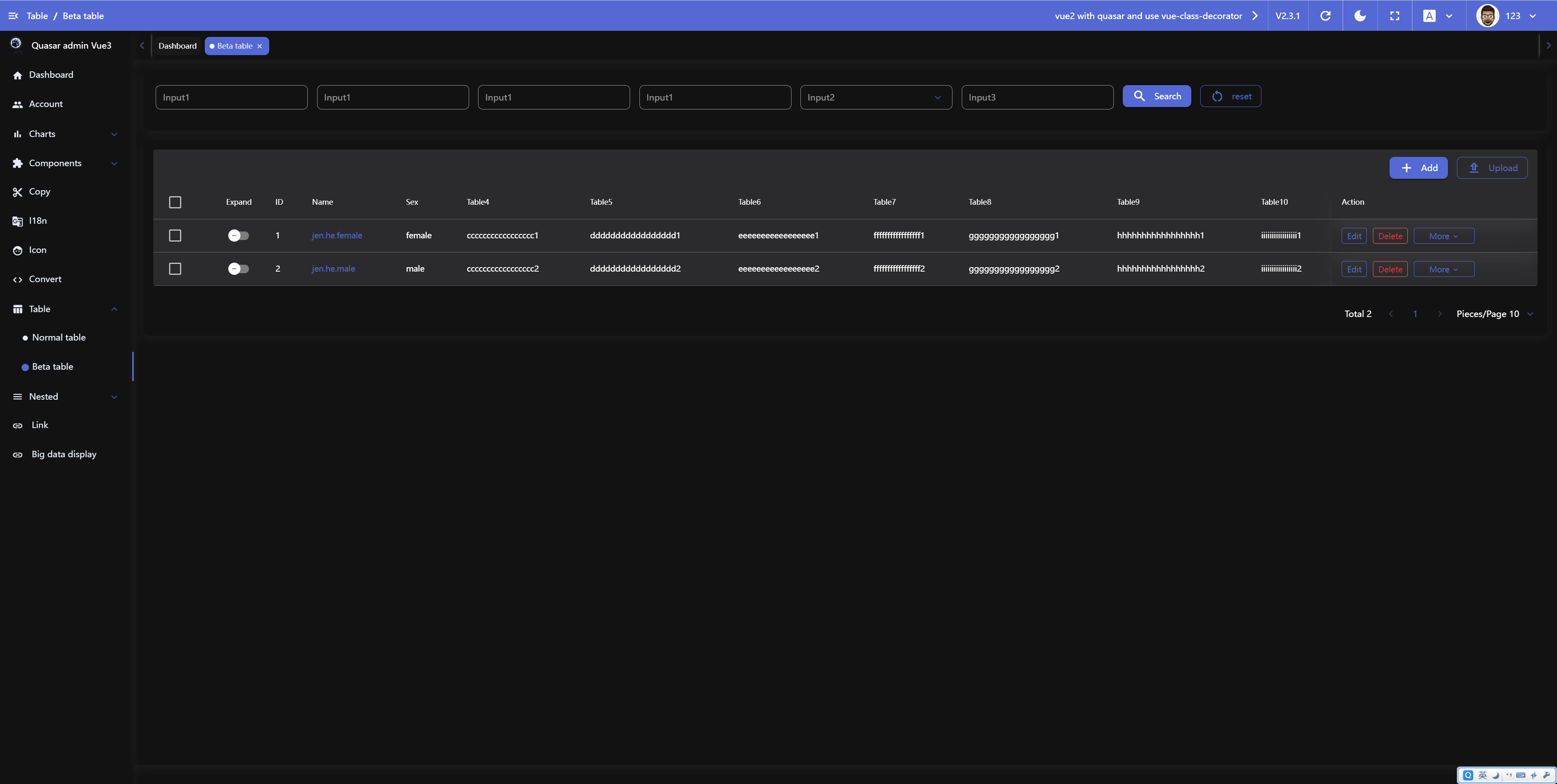 Github Better Tsquasar Admin Template Dizzy This Is A Management System Written Using The 1641