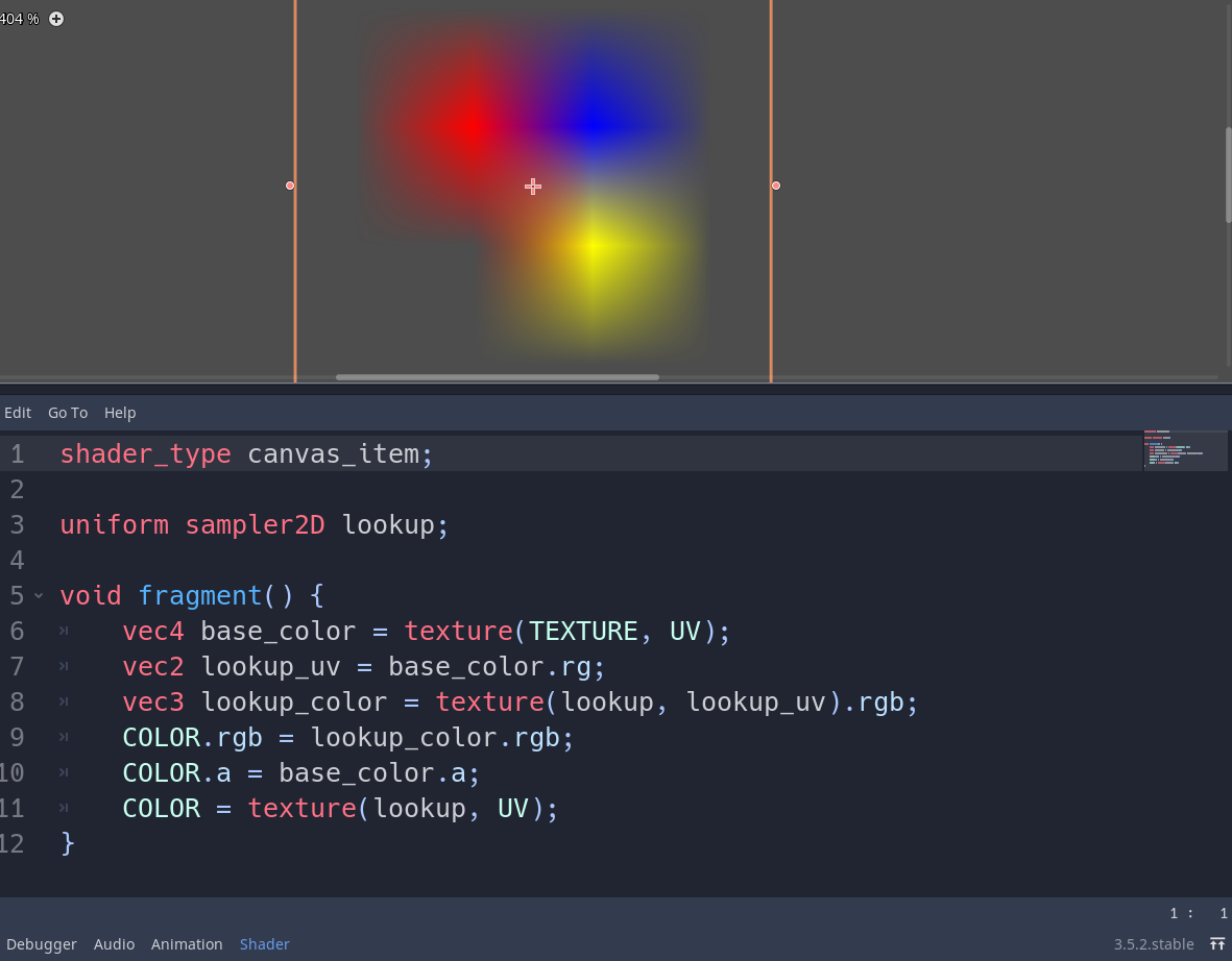 godot4 shader mixing color unexpectedly - Godot Forums